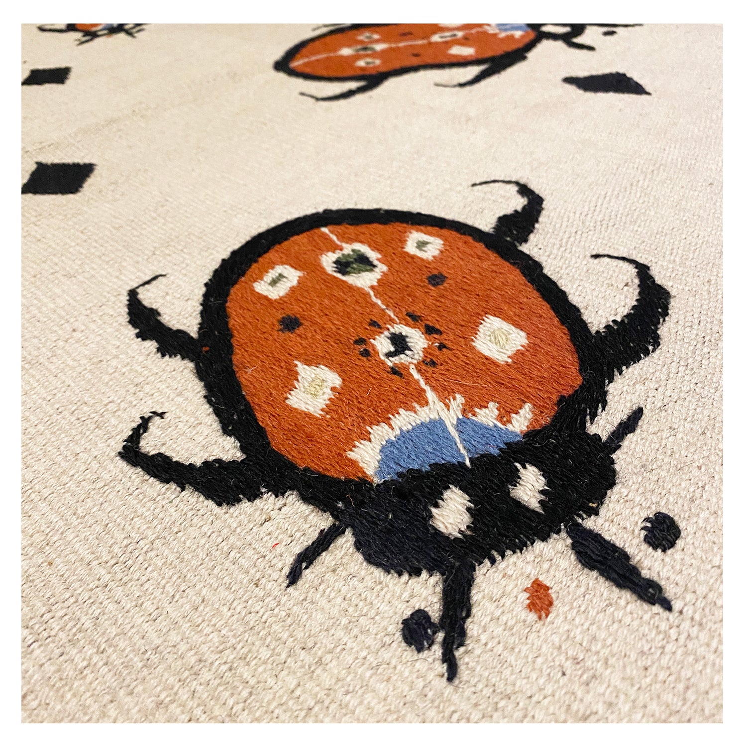 Suzani Lady Bird Rug | 211cm x 152cm | Lady Bird Rugs | Emma Mellor ...